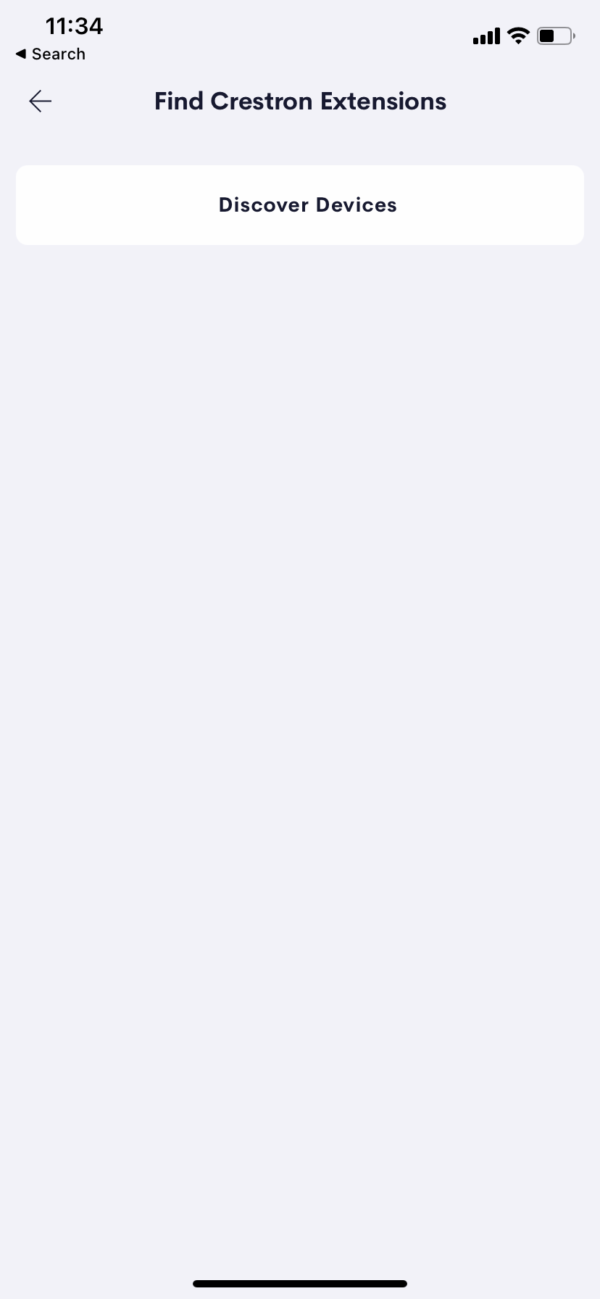 Intercom for Crestron Home - LCD